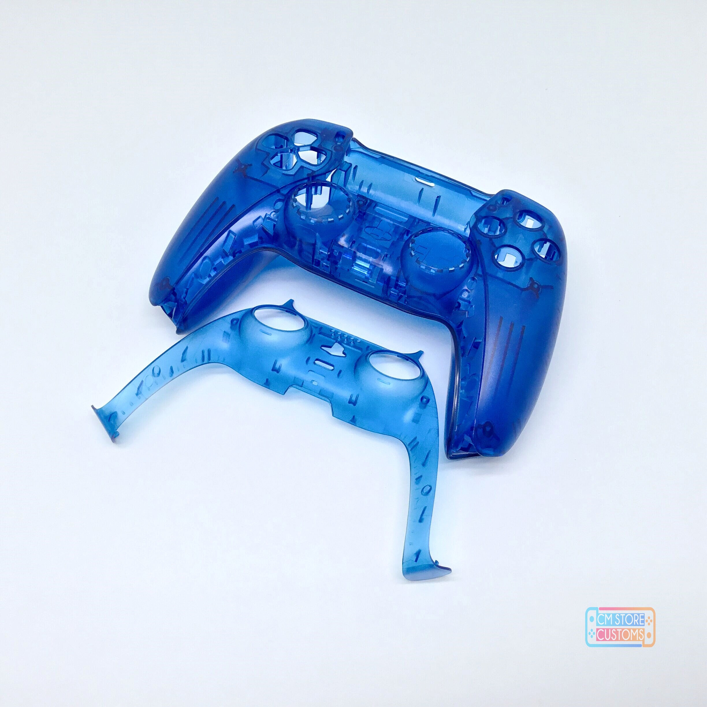 PS5 Dualsense Full Housing Shell Replacement Translucent - Etsy