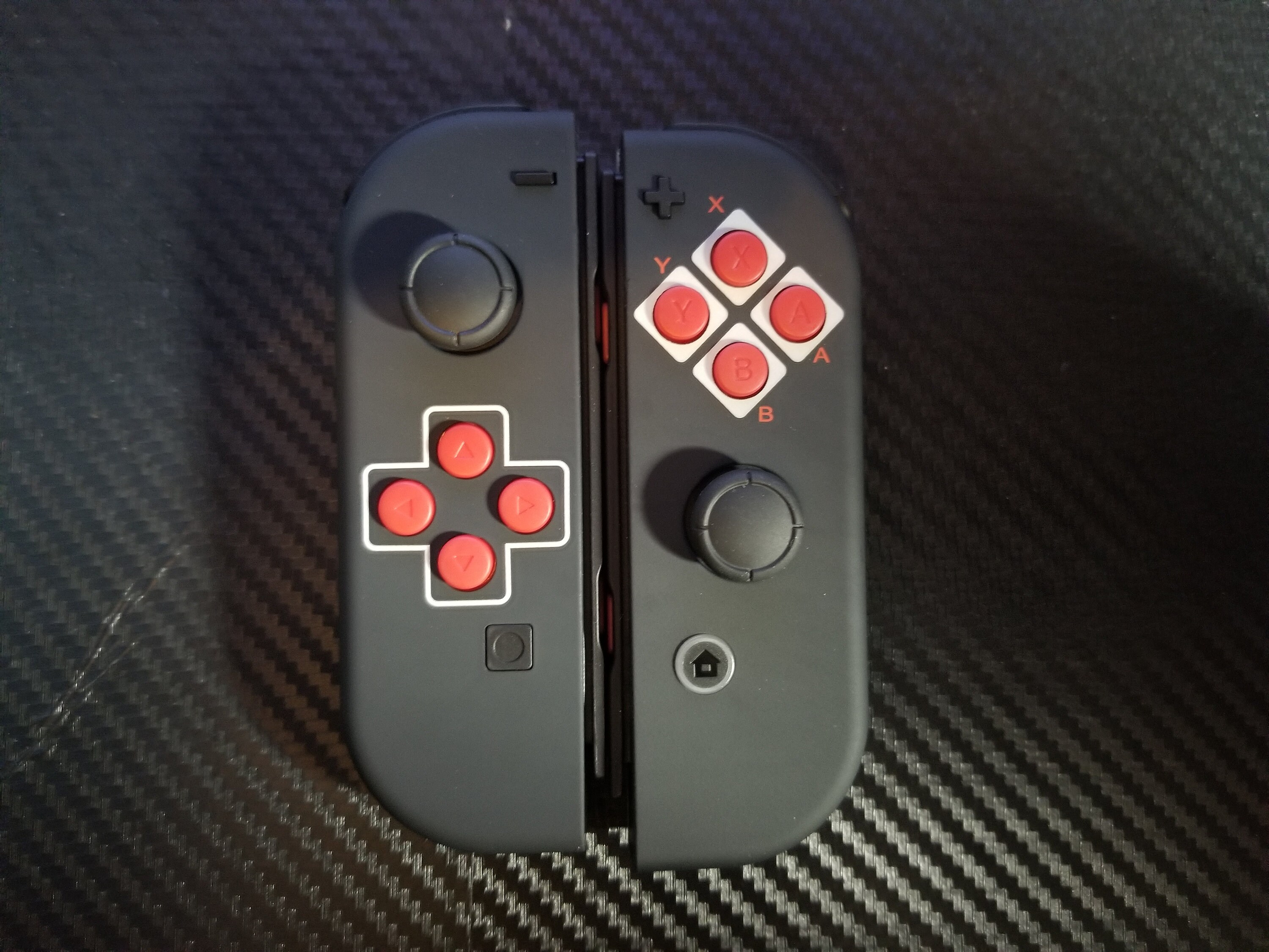New Nintendo Switch Custom NES Styled Joy Con Controllers and Backplate ...
