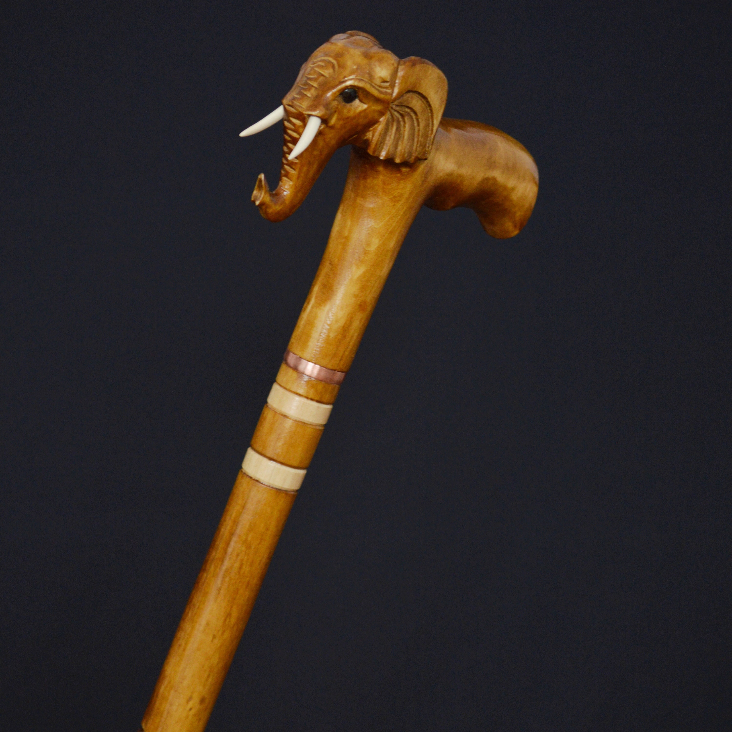 Gift Cane Walking Stick Canes Sticks Reed Staff Wood Wooden Hand-carved ...