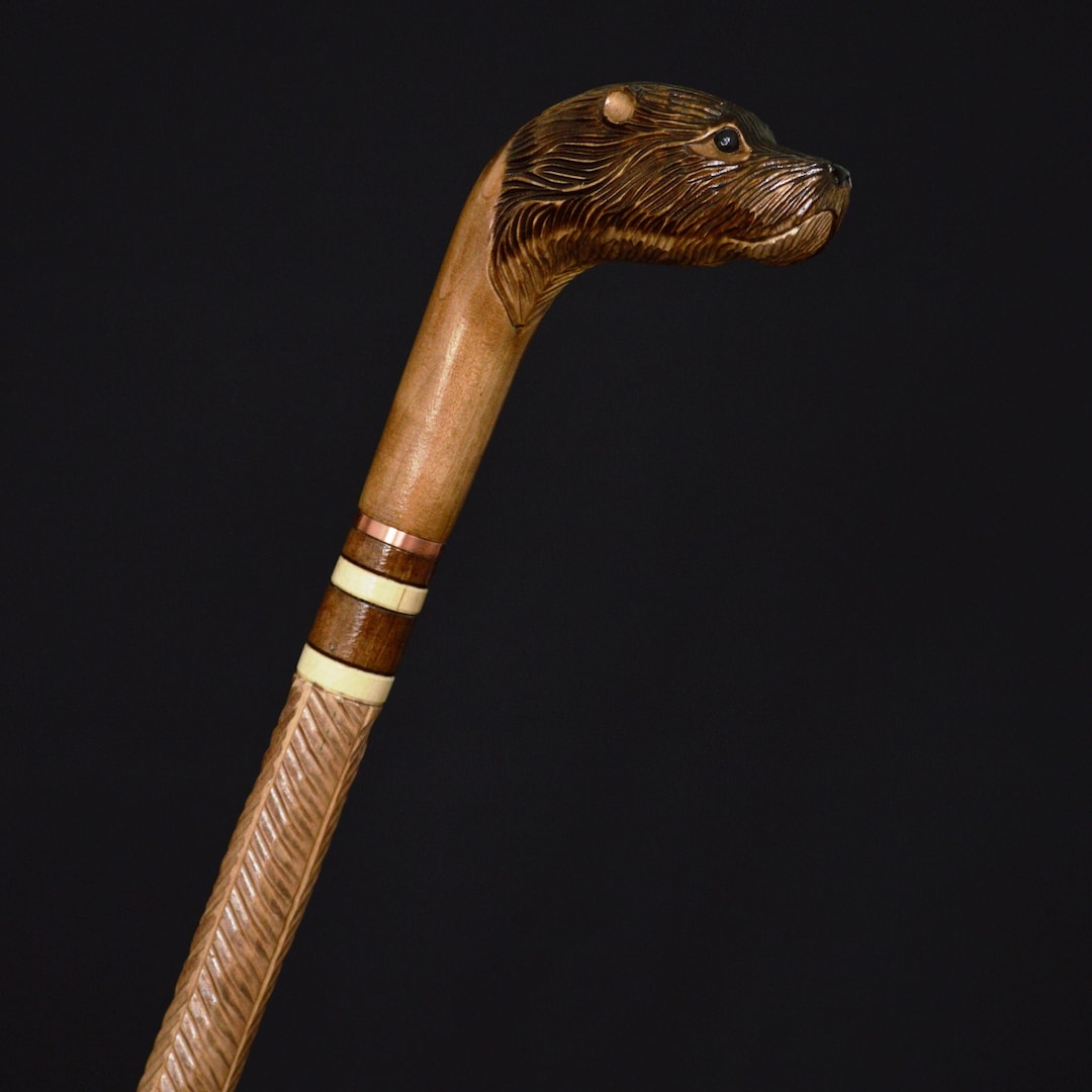 Stick Cane Walking Canes Sticks Reed Staff Wood Wooden Hand-carved ...