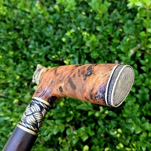 Hawk Walking Cane Walking Stick Handmade Wooden Walking Cane Hybrid ...