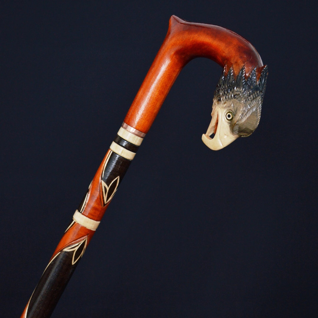 Stick Cane Walking Canes Sticks Reed Staff Wood Wooden Hand-carved ...