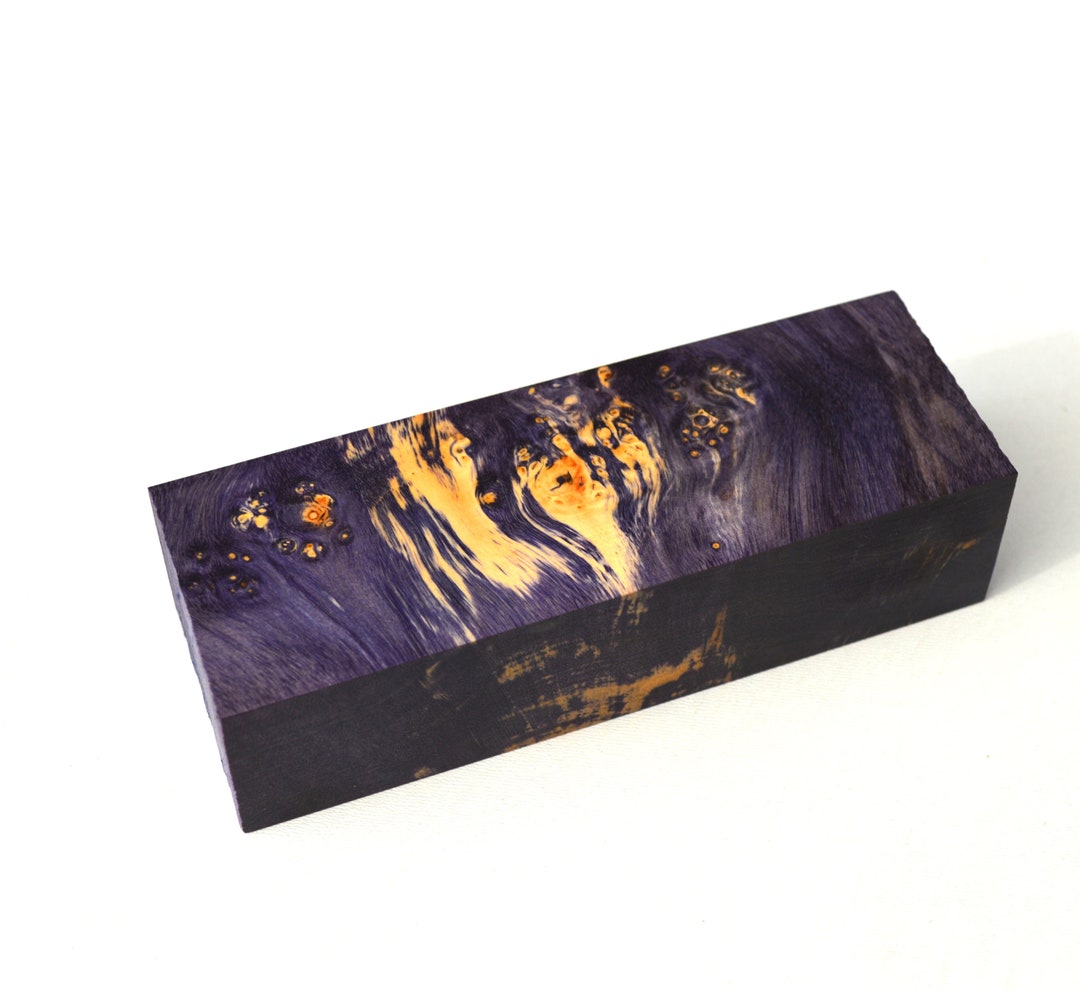 Stabilized Maple BURL Wood Wooden Block Turning Blank Scales - Etsy