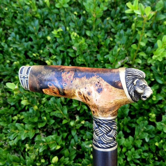 Hawk Walking Cane Walking Stick Handmade Wooden Walking Cane - Etsy