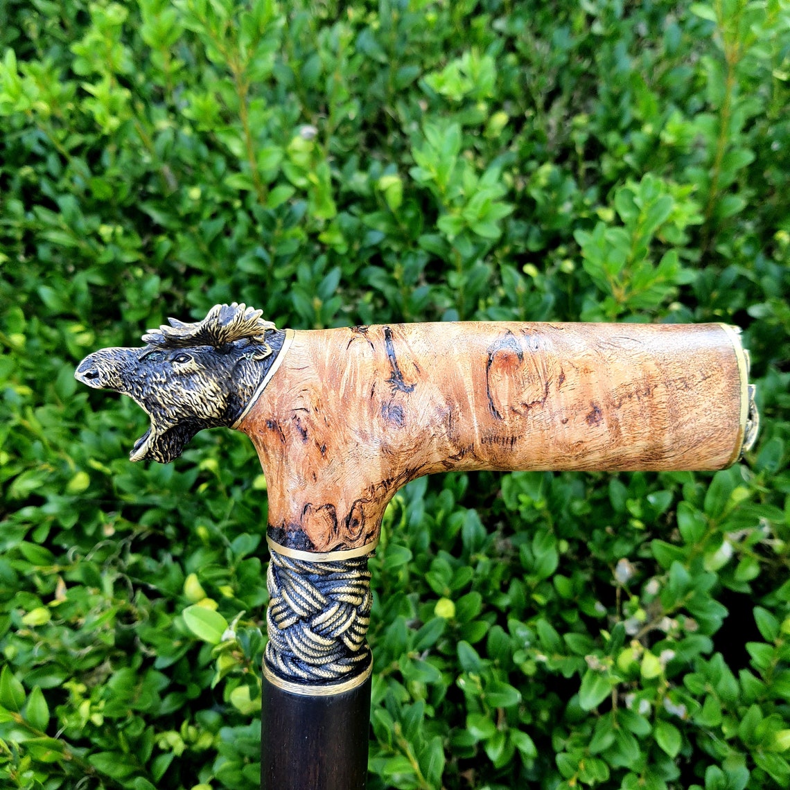 ELK Walking Cane Walking Stick Handmade Wooden Walking Cane - Etsy