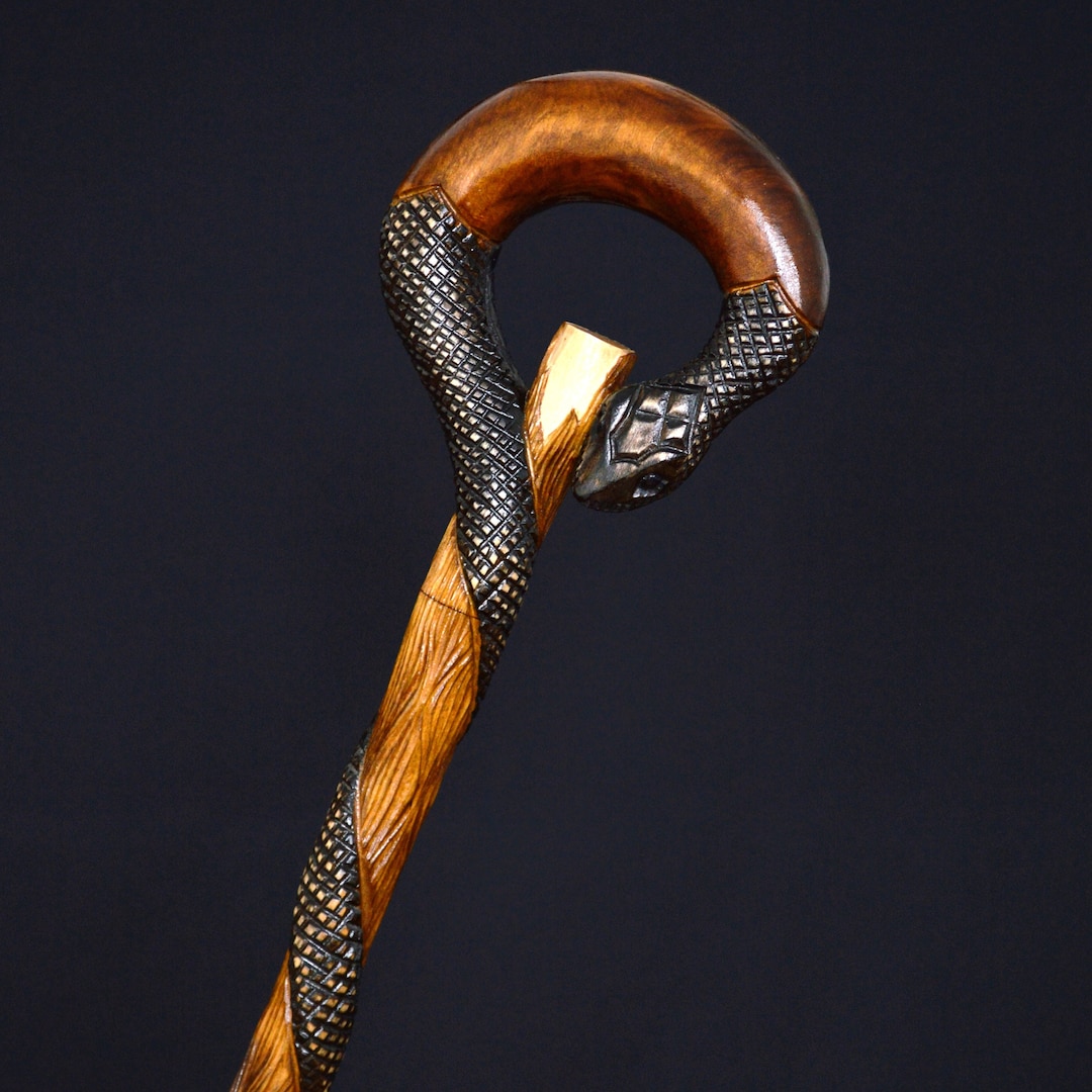 Stick Cane Walking Canes Sticks Reed Staff Wood Wooden Hand-carved ...