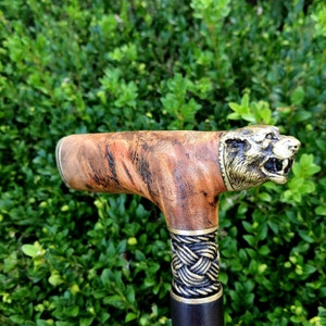 Hawk Walking Cane Walking Stick Handmade Wooden Walking Cane Hybrid ...