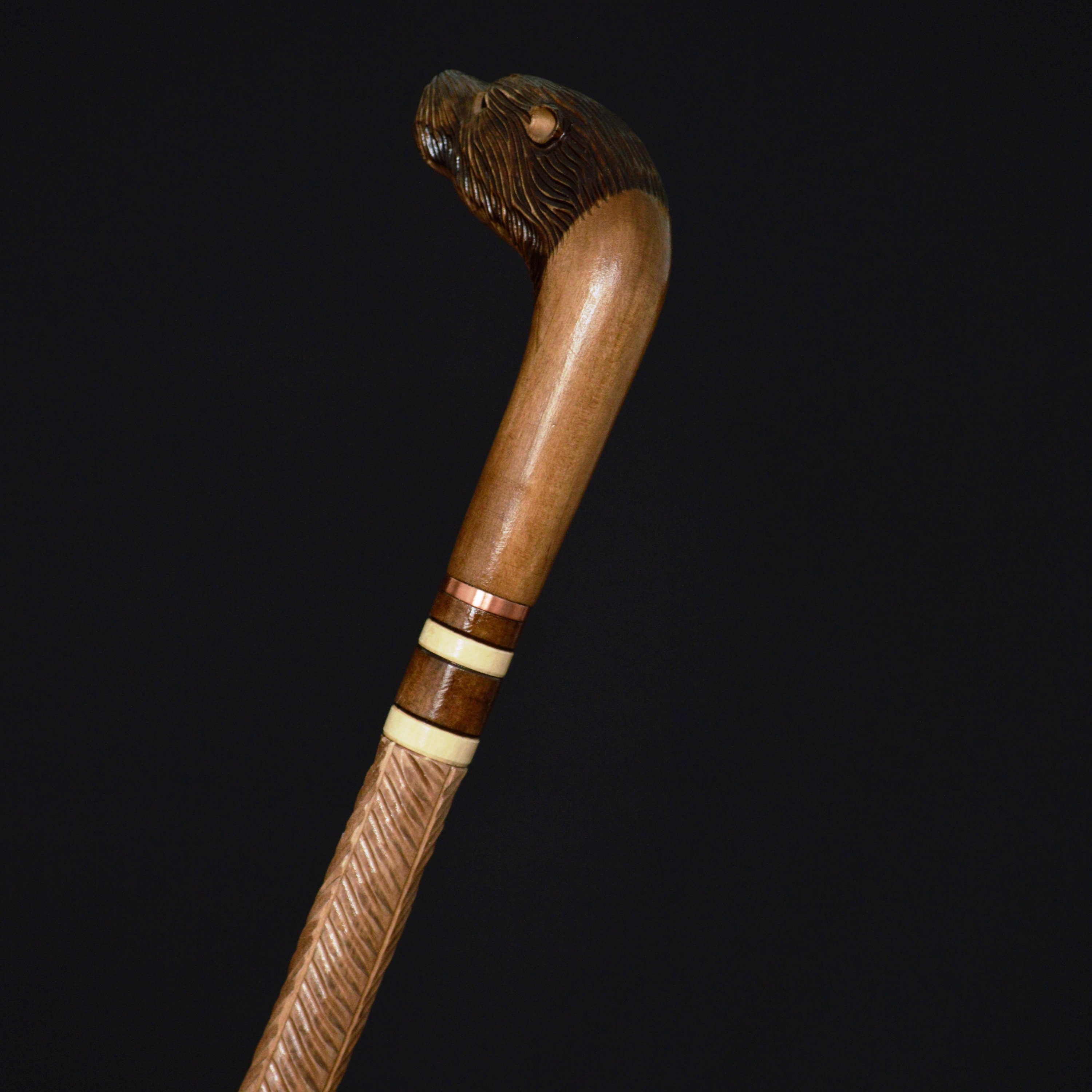 Stick Cane Walking Canes Sticks Reed Staff Wood Wooden Hand-carved ...
