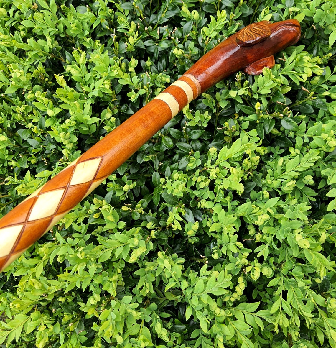 Walking Stick Canes Reed Wood Wooden Hand-carved Carving | Etsy