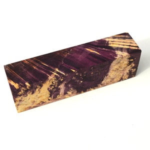 Stabilized Maple BURL Wood Wooden Block Turning Blank Scales - Etsy ...