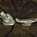 Set "wolf Paws" Unique Solid Bronze Finger Guard Bolster & Pommel for ...