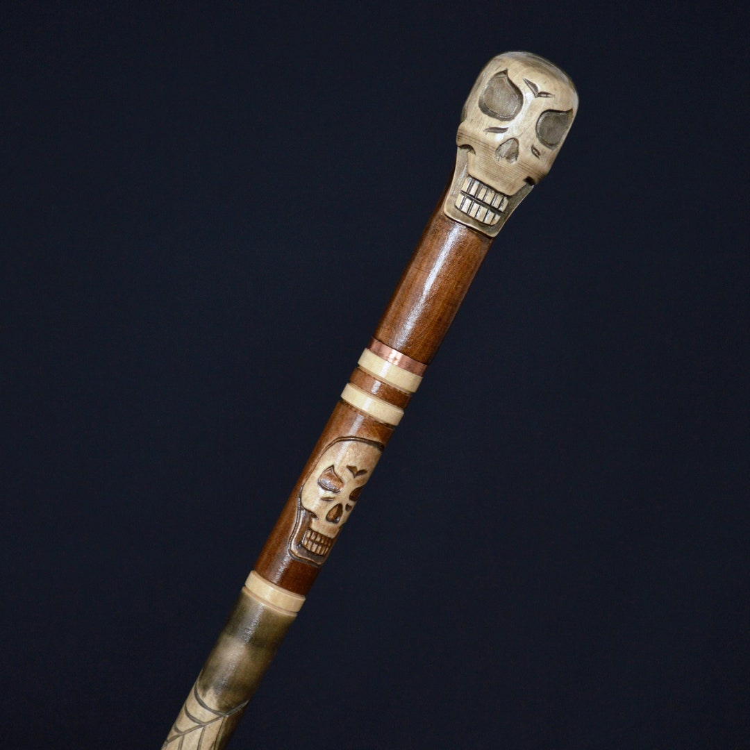 Stick Cane Walking Canes Sticks Reed Staff Wood Wooden Hand-carved ...