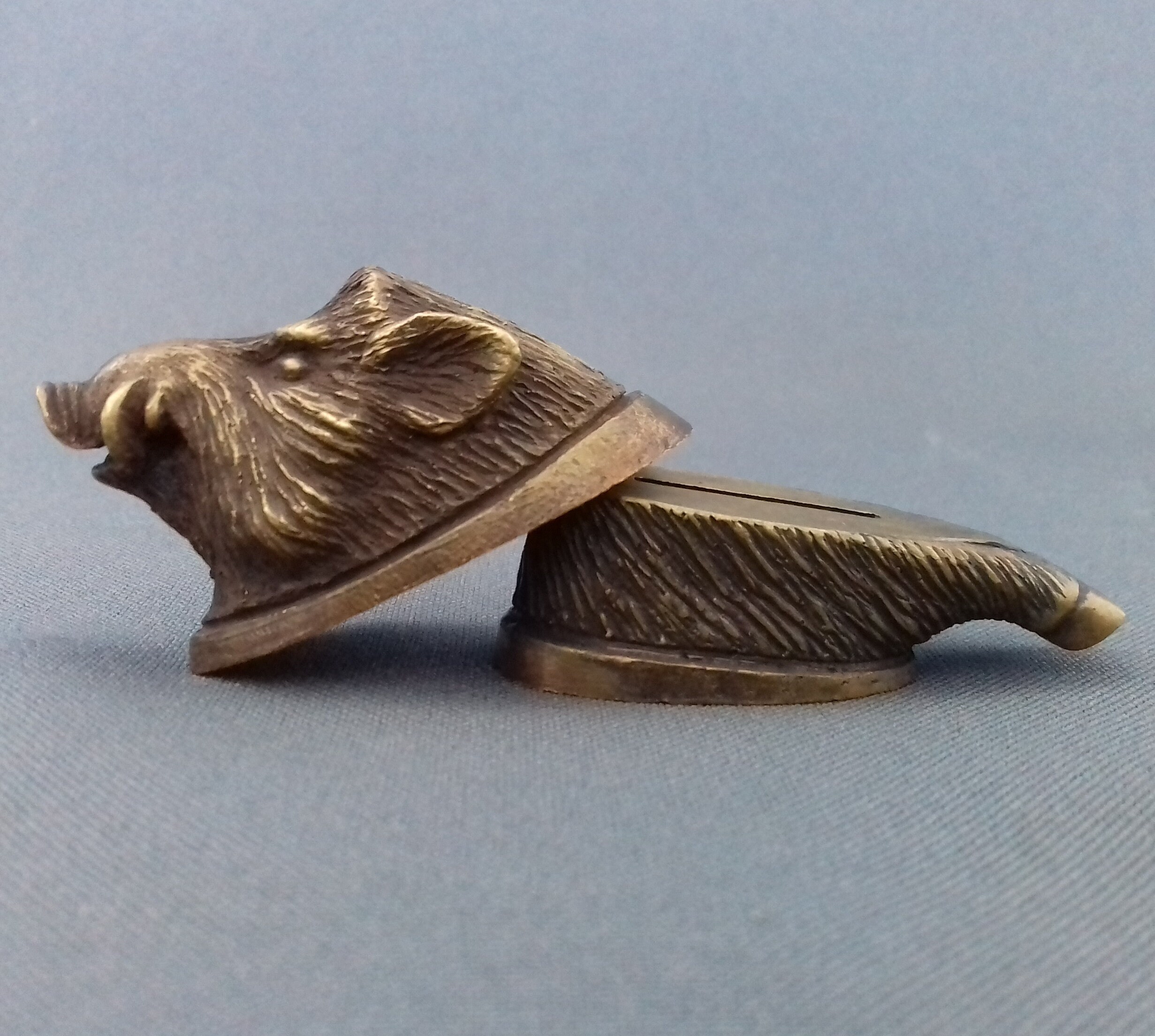 Set BOAR Unique Solid Bronze Finger Guard - Etsy