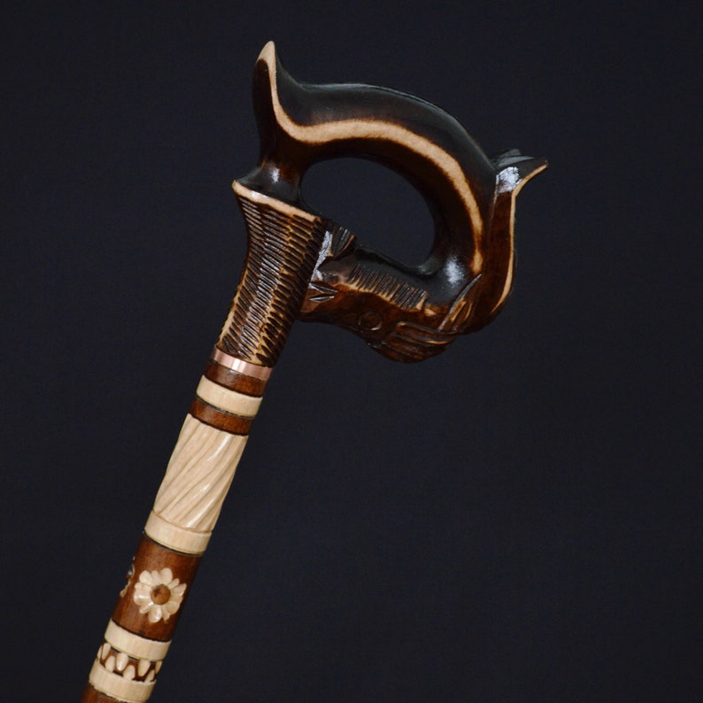 Stick Cane Walking Canes Sticks Reed Staff Wood Wooden Hand-carved ...