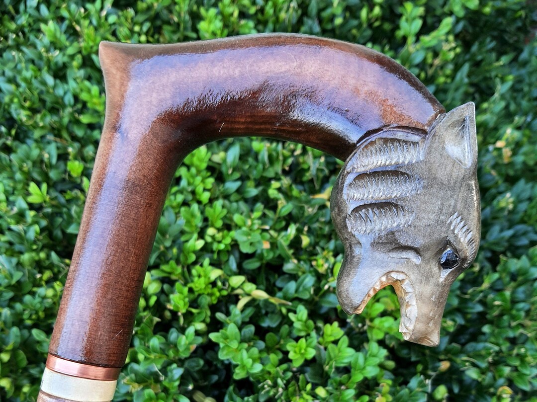 Cane Walking Stick Canes Sticks Reed Staff Wood Wooden Hand-carved ...