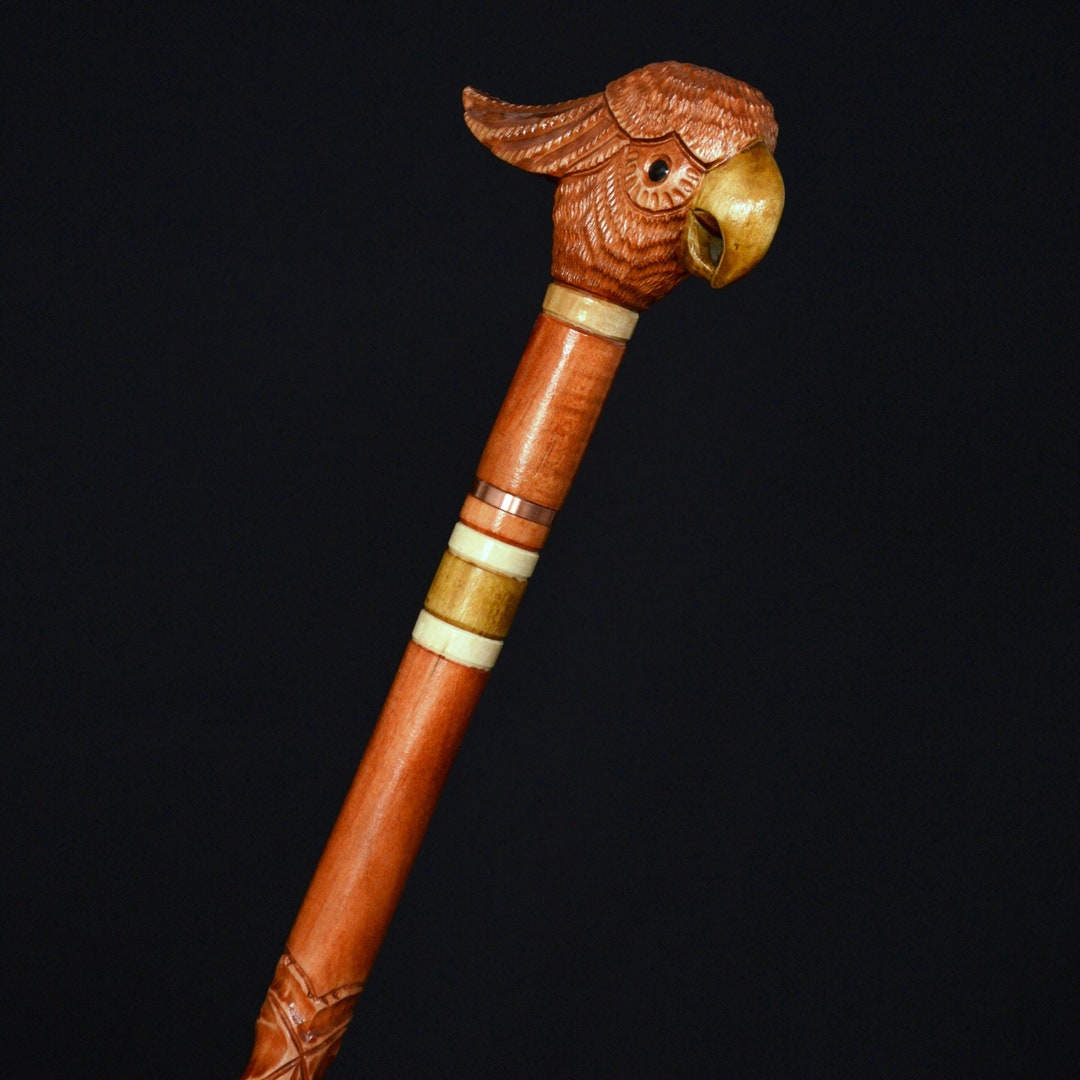 Stick Cane Walking Canes Sticks Reed Staff Wood Wooden Hand-carved ...