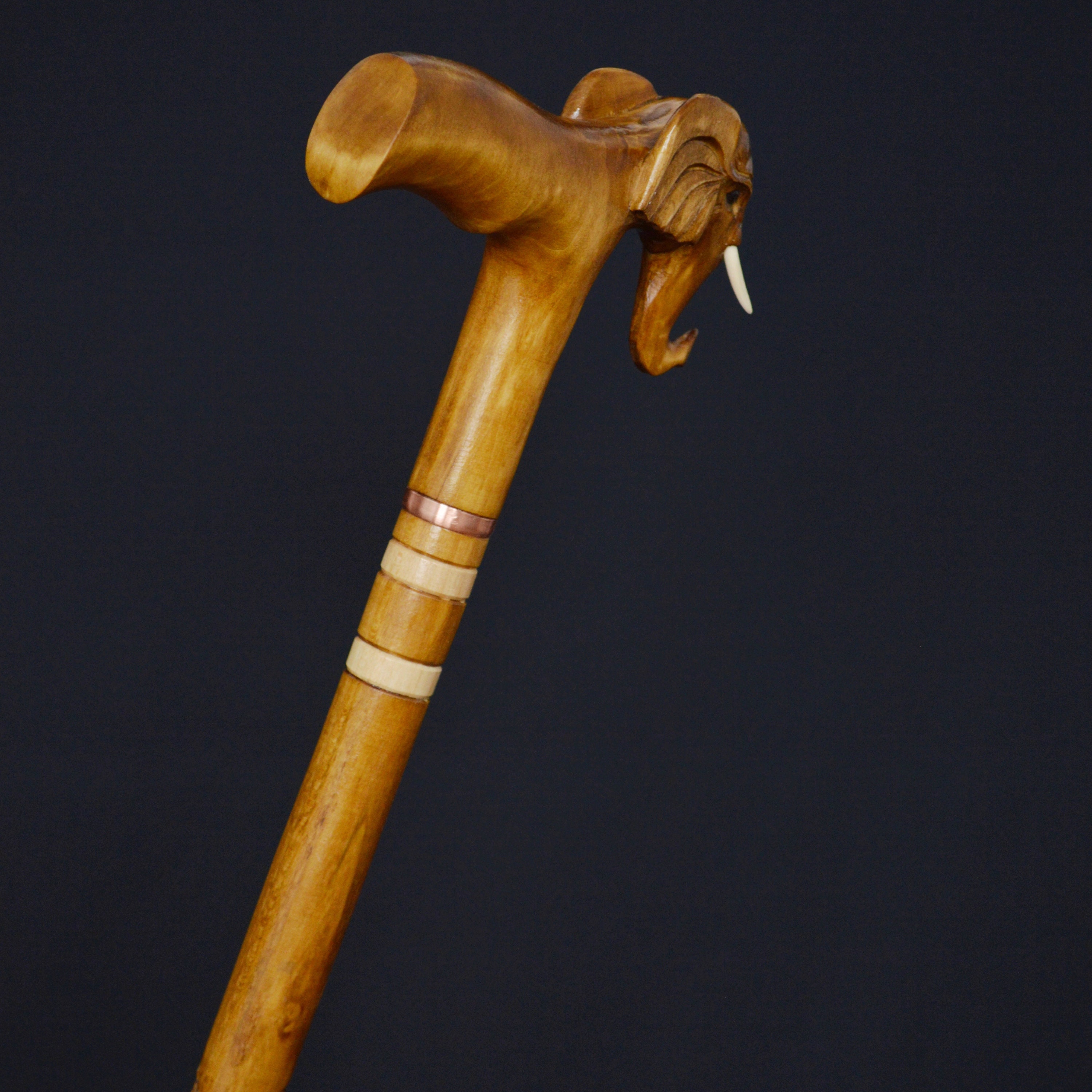 Gift Cane Walking Stick Canes Sticks Reed Staff Wood Wooden Hand-carved ...