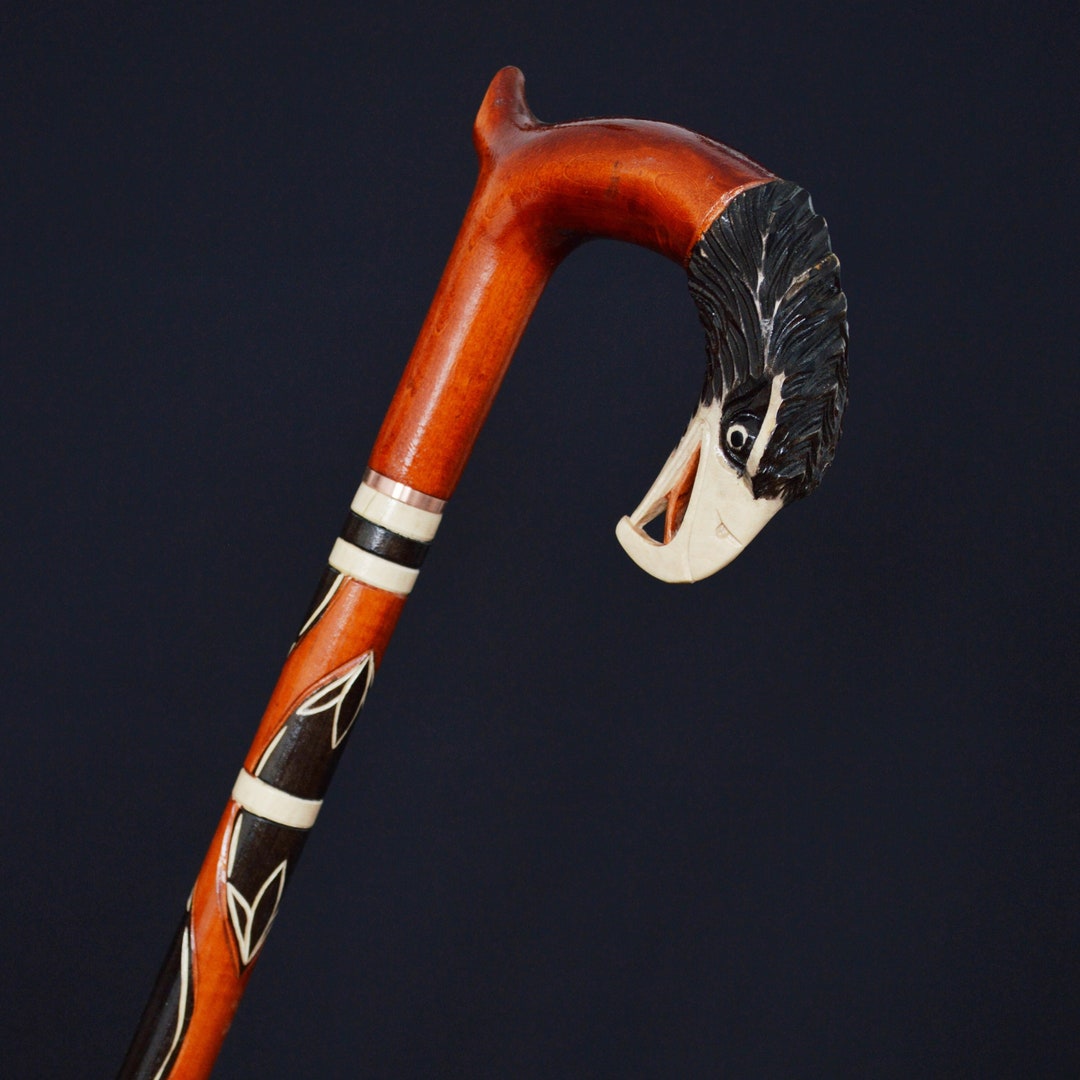 Stick Cane Walking Canes Sticks Reed Staff Wood Wooden Hand-carved ...