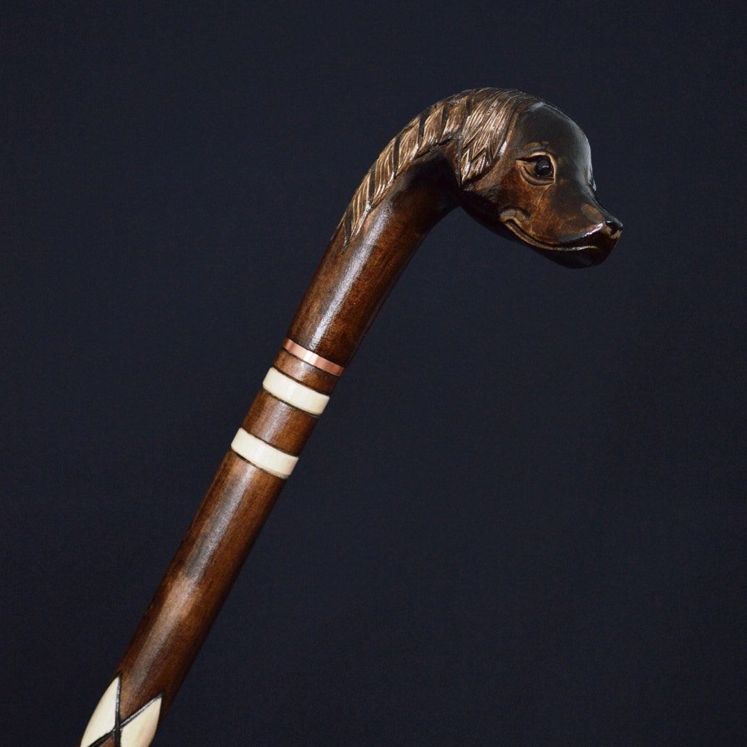 Stick Cane Walking Canes Sticks Reed Staff Wood Wooden Hand-carved ...