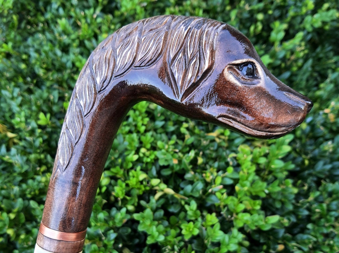 Cane Walking Stick Canes Sticks Reed Staff Wood Wooden Hand-carved ...