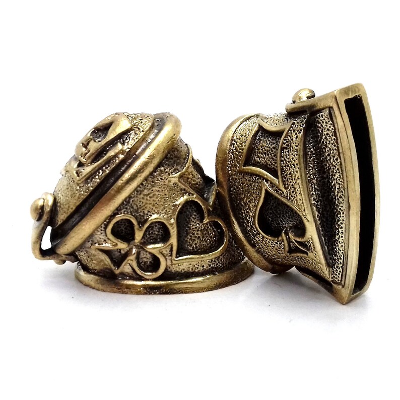 Set JOKER SOLID Unique Solid Bronze Finger Guard - Etsy