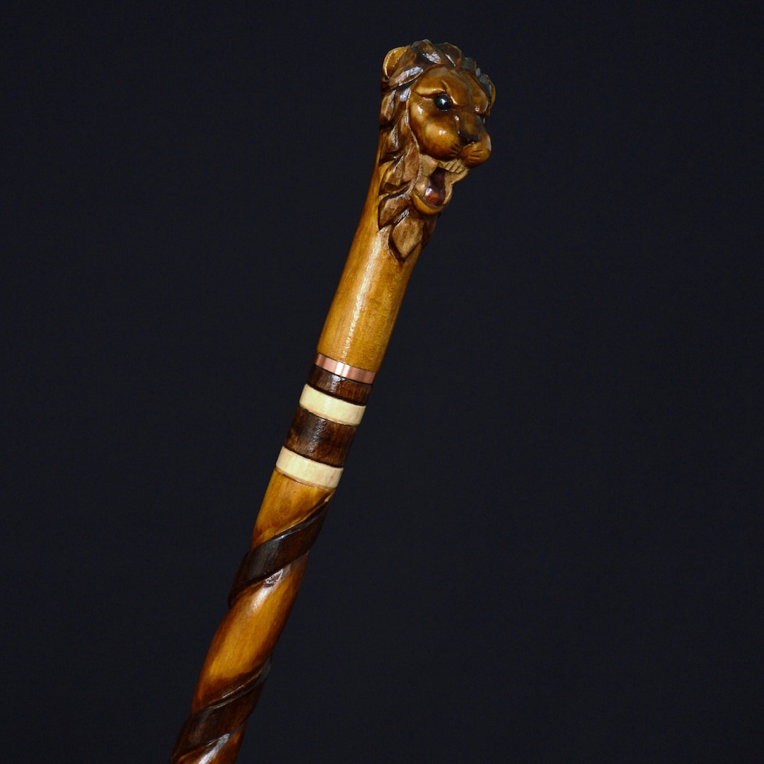 Stick Cane Walking Canes Sticks Reed Staff Wood Wooden Hand-carved ...