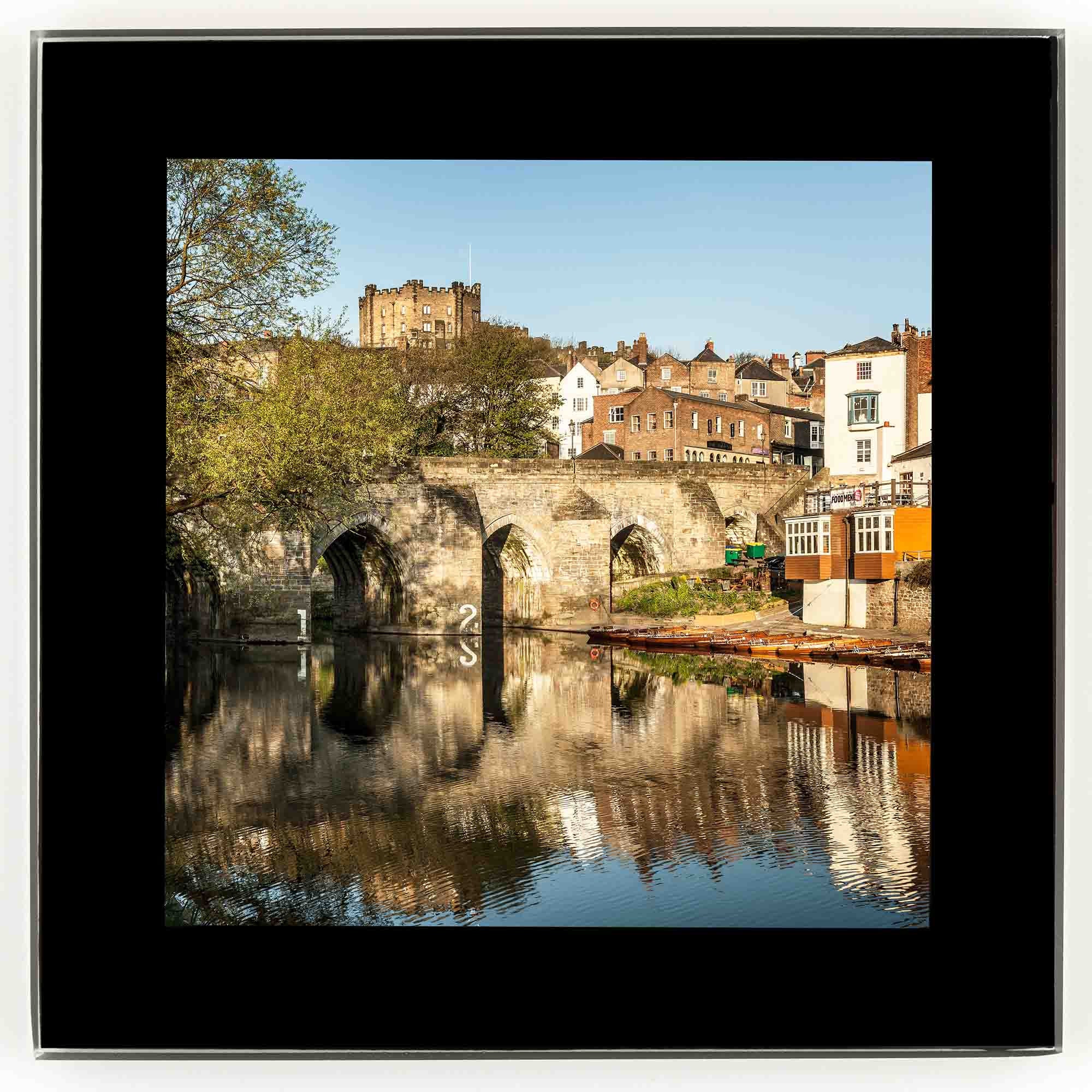 Set of 4 Glass Coaters Durham Scenes. Durham Cathedral and Riverbanks ...
