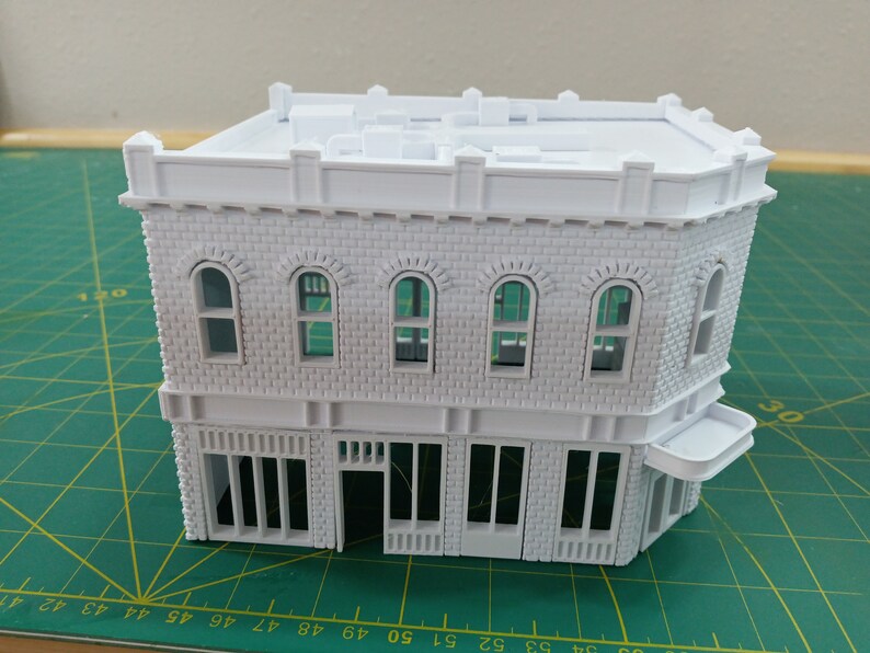 HO Scale Main Street Building - Etsy