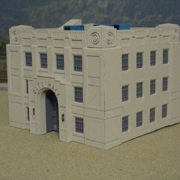 Ho Scale Buildings City - Etsy