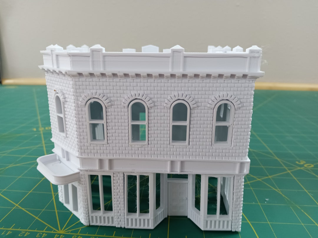 HO Scale Main Street Building - Etsy