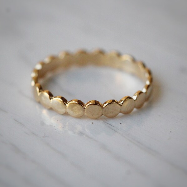 Dotted Ring - Etsy