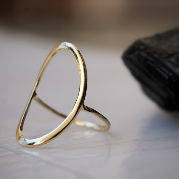 Gold Karma Ring - Etsy