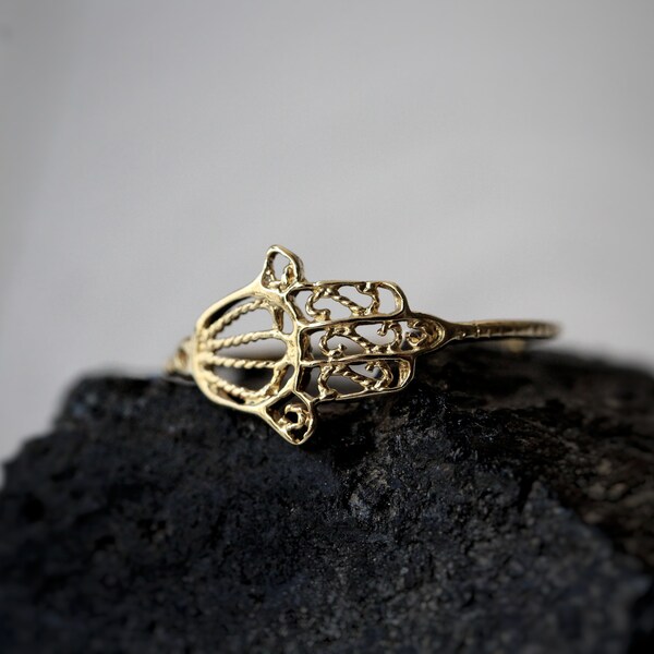 Hamsa Ring - Etsy