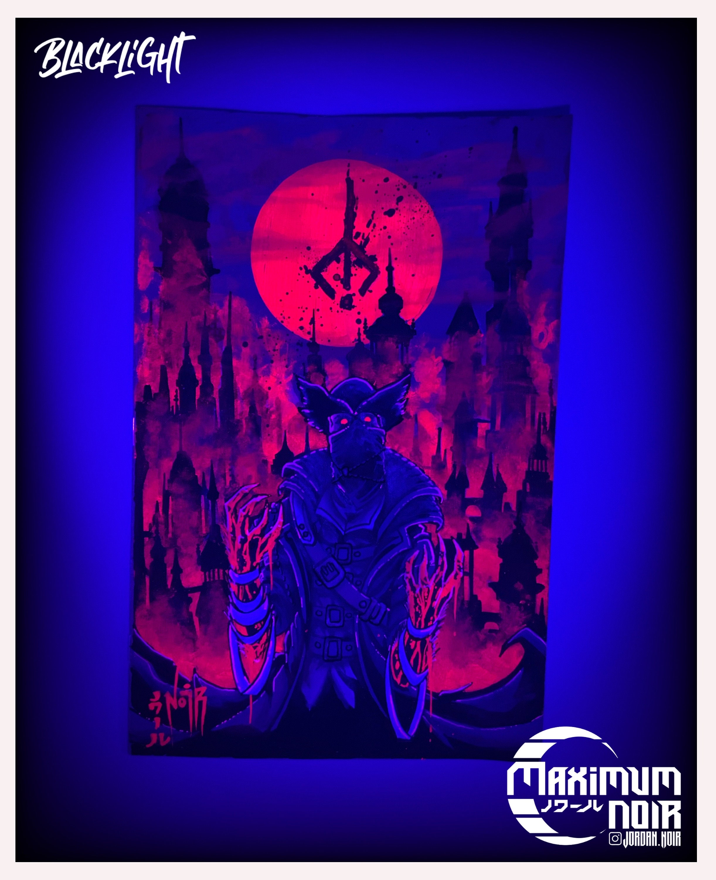 Bloodborne: Lady of the Lanterns #1 - Old Yarnham Painted Sketch. - Etsy