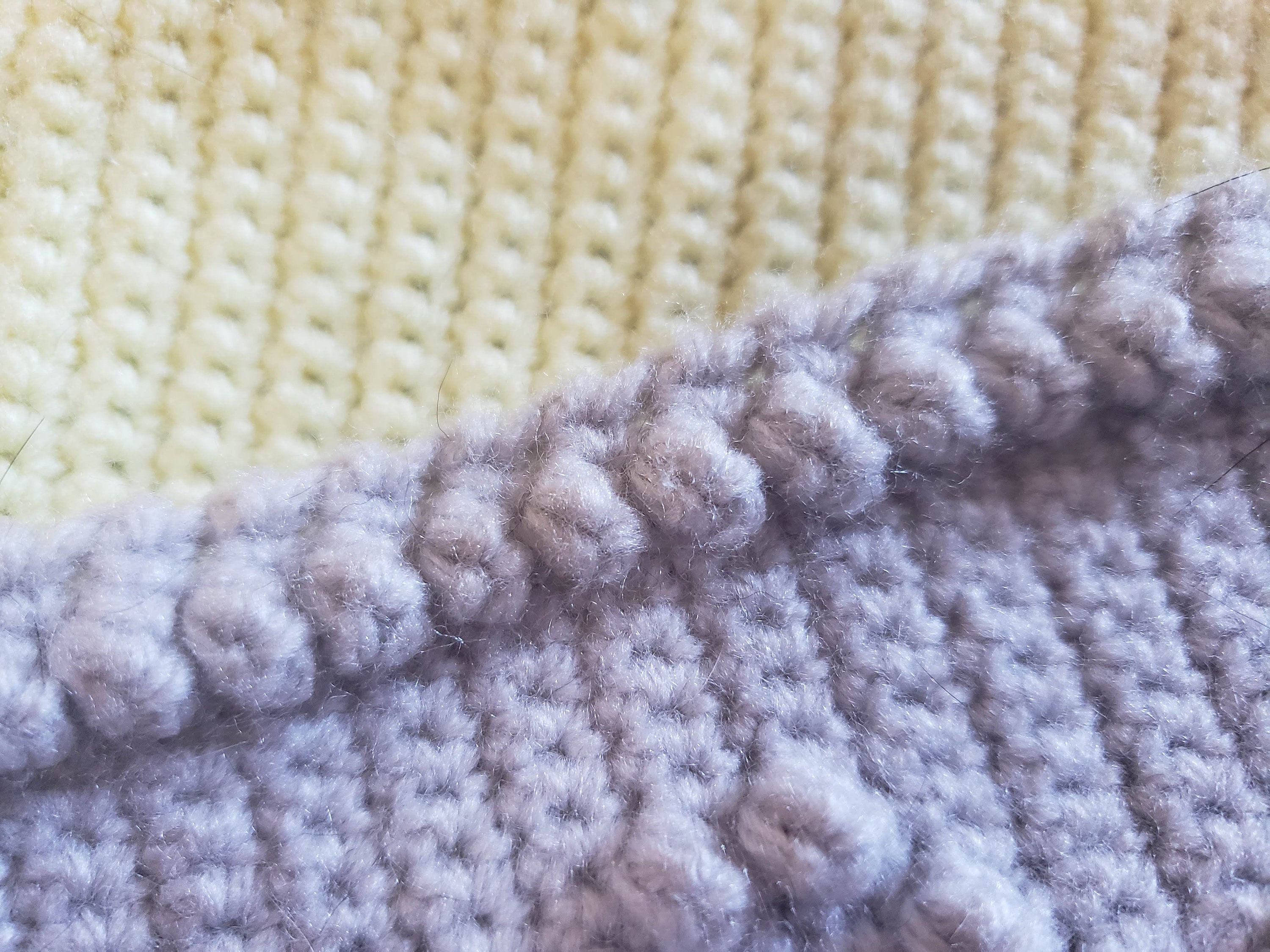 PATTERN: ABC Crochet Baby Bobble Blanket Perfect for Tummy Time and ...