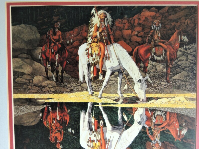 Bev Doolittle Native American Indian Print CONTACT SELLER Before ...