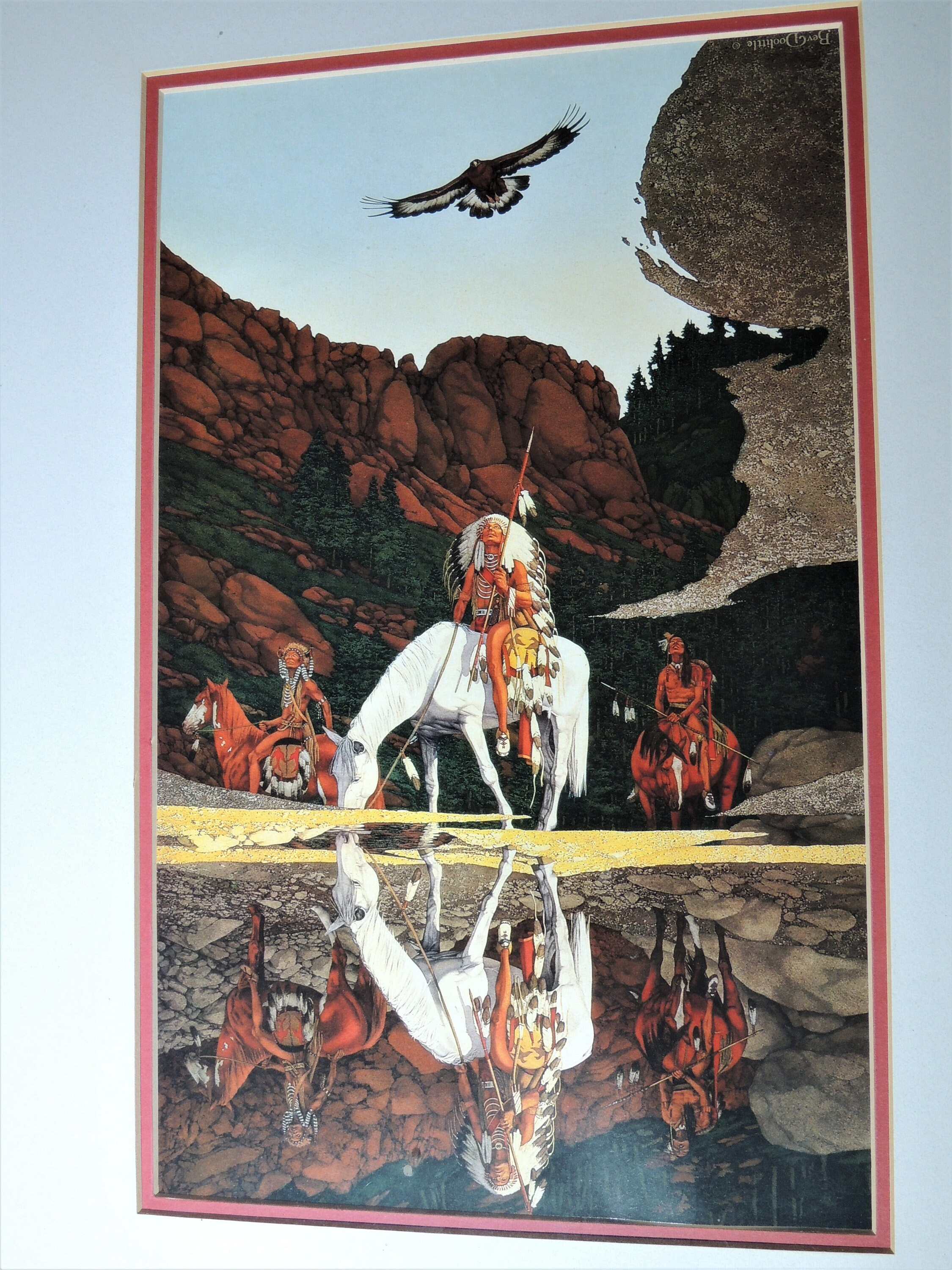 Bev Doolittle Native American Indian Print CONTACT SELLER Before ...
