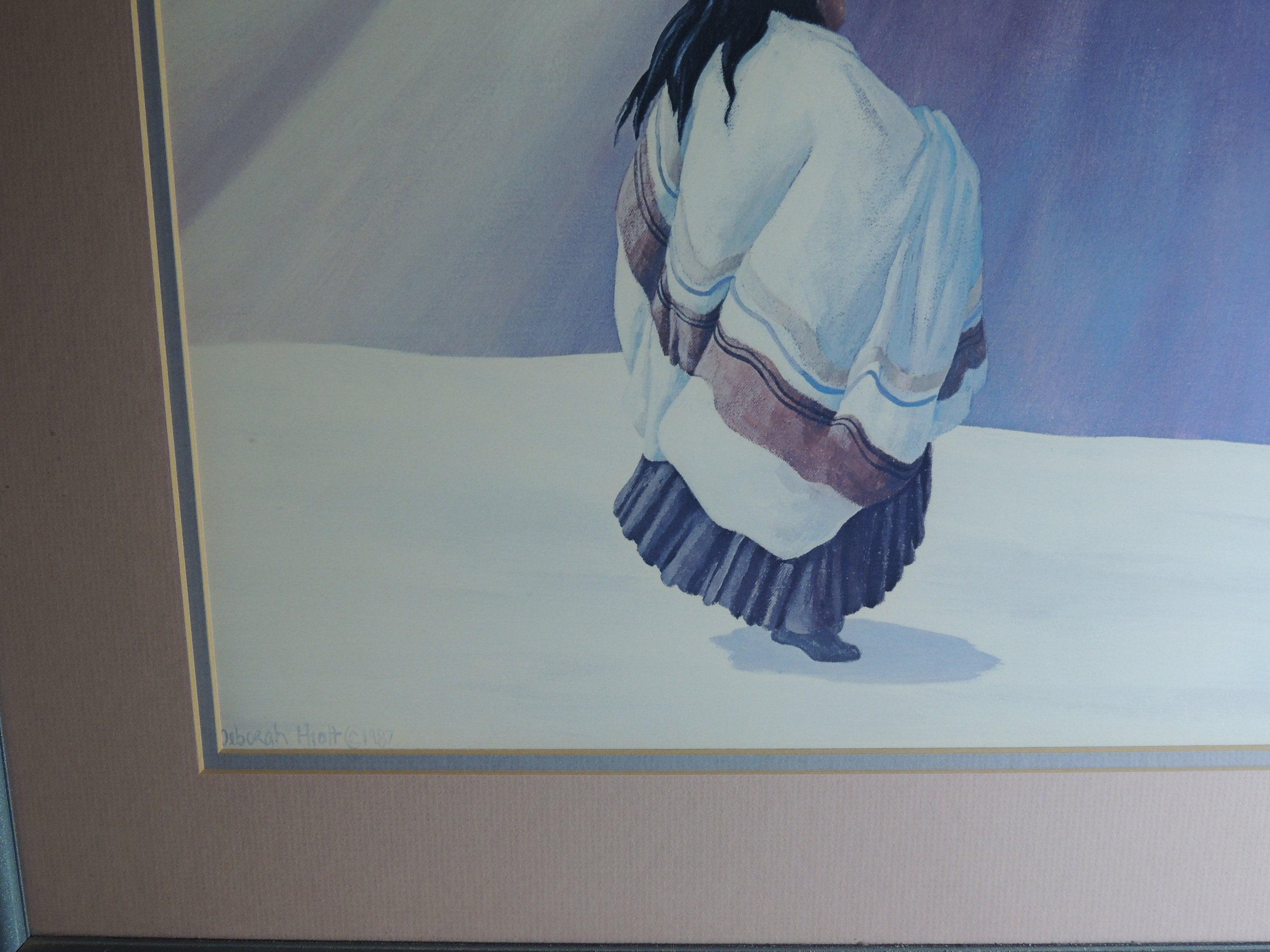 Deborah Hiatt Native American 1987 Watercolor Painting - Etsy