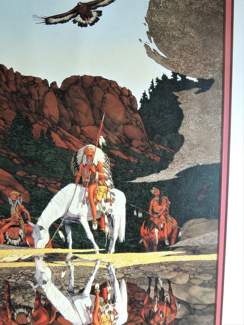 Bev Doolittle Native American Indian Print CONTACT SELLER Before ...