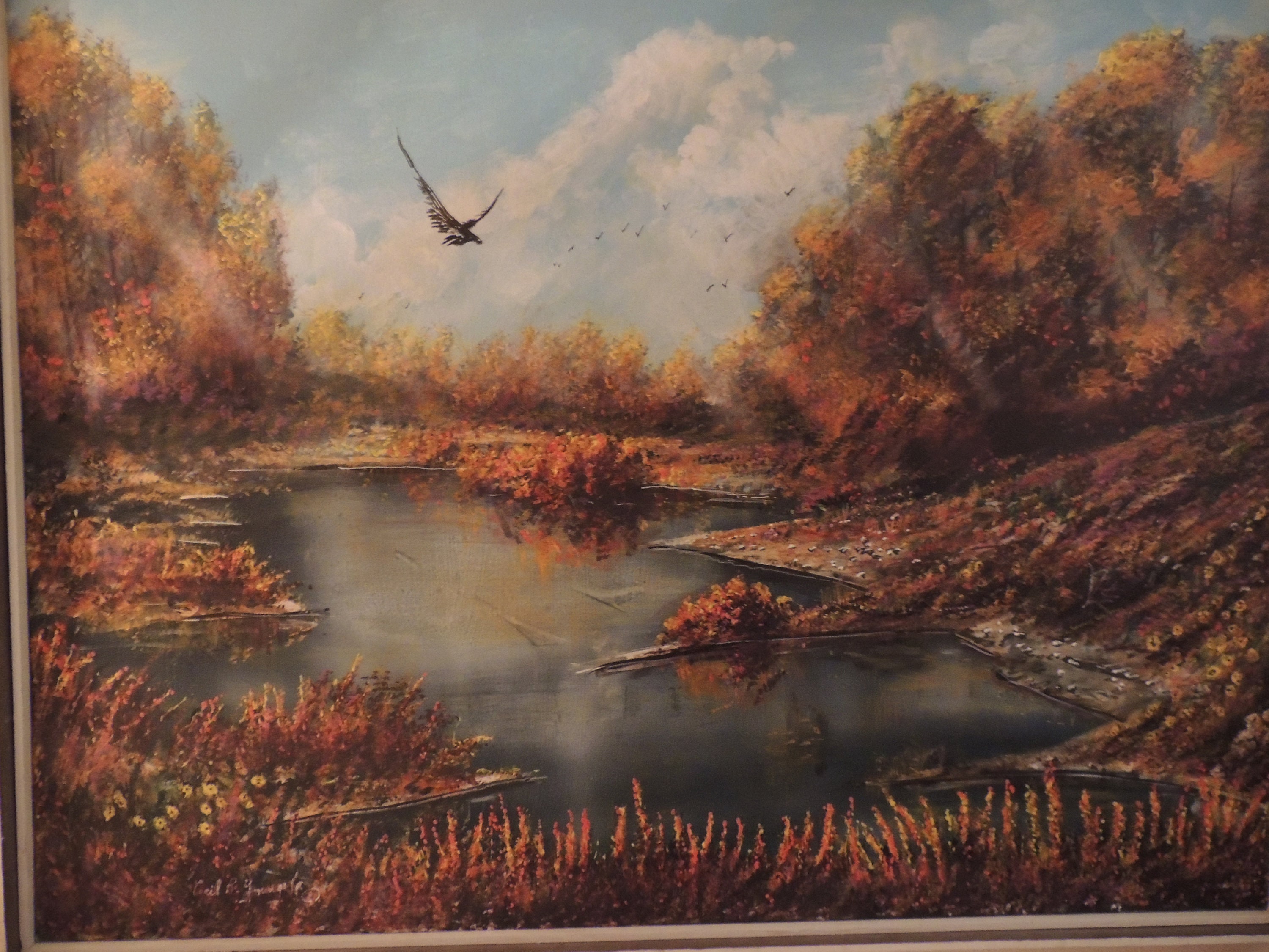 Original Cecil R Young JR. Oil Painting. ( CONTACT SELLER Before ...