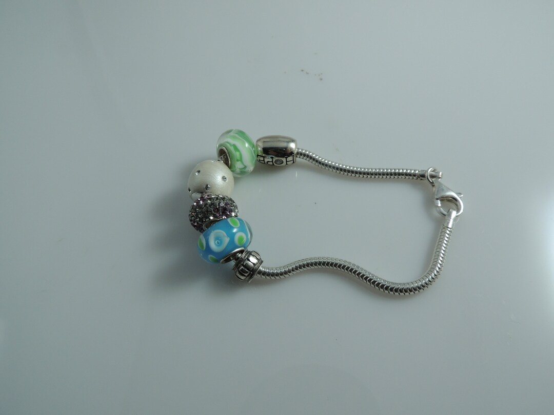 7 Sterling Silver Italian Charms Bracelet 925 Italy Appraised - Etsy UK