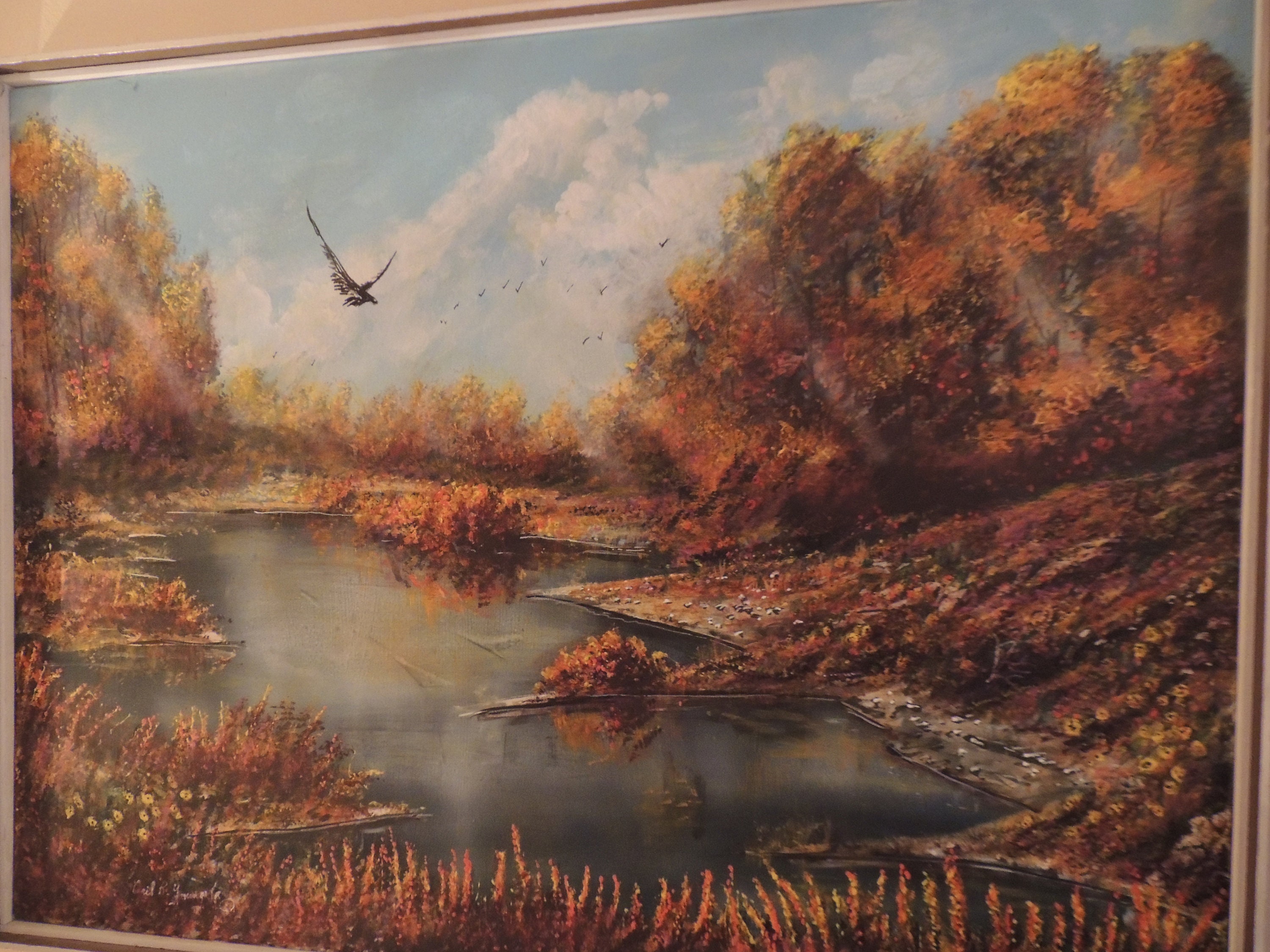 Original Cecil R Young JR. Oil Painting. ( CONTACT SELLER Before ...