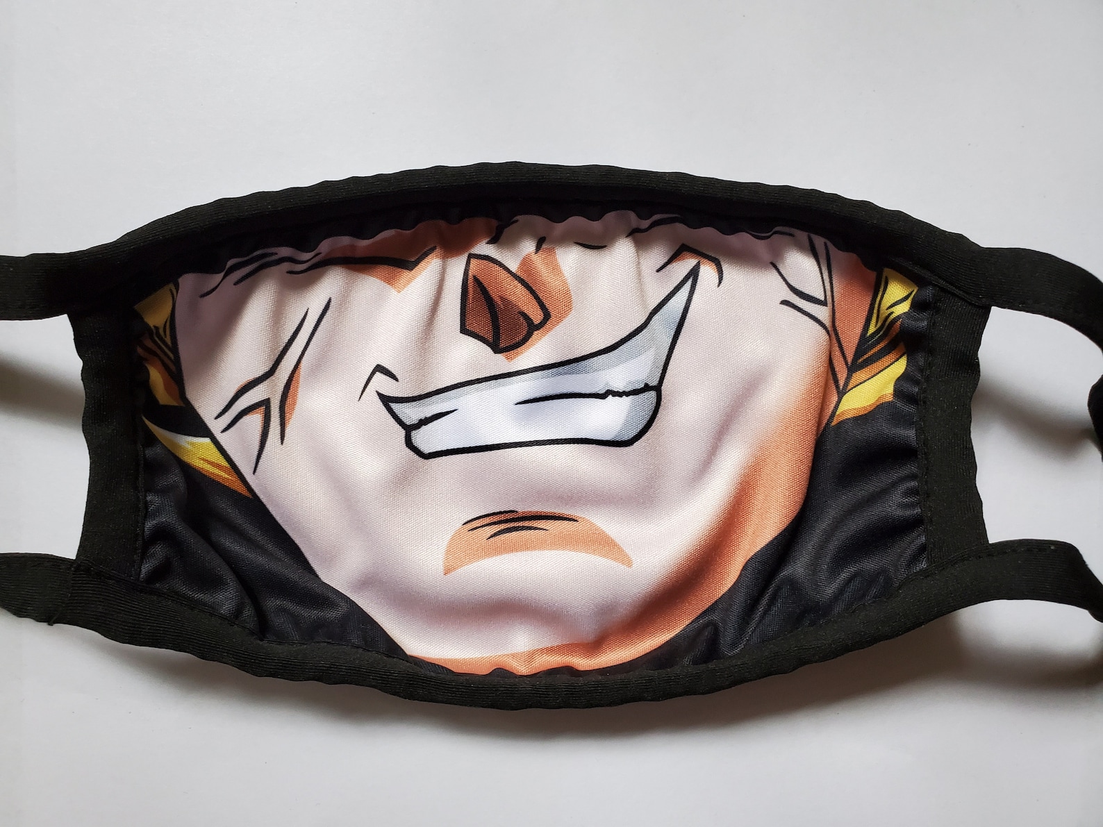 Vegeta Face Dust Mask Face Mask Goku Dragon Manga - Etsy
