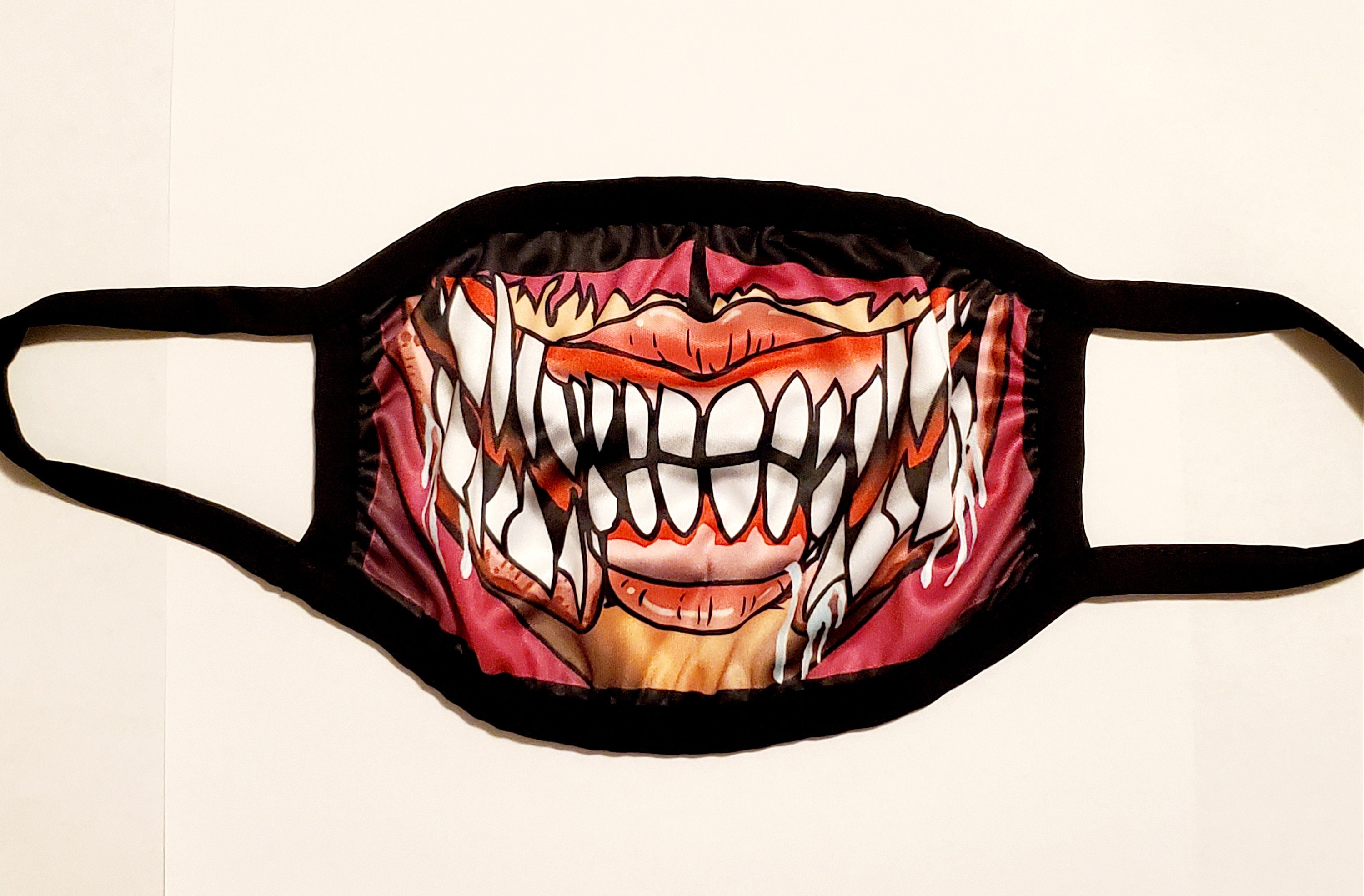 Mileena Face Dust Mask | Facemask | Mortal Kombat | Cosplay | Adult ...
