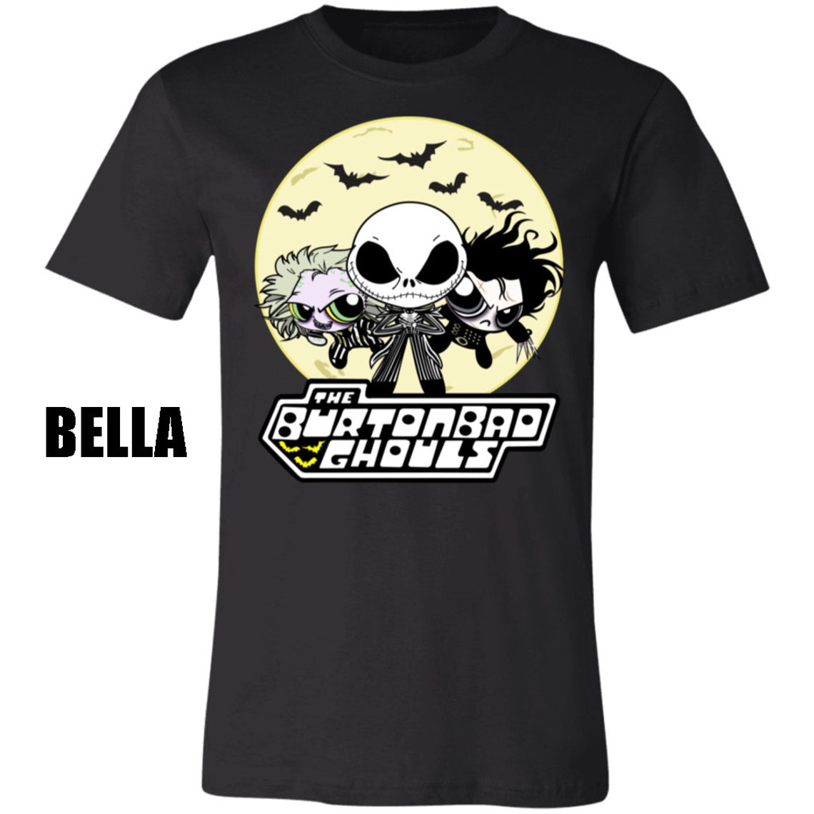 Beetlejuice Jack Skellington Edward Scissorhands Shirt - Etsy