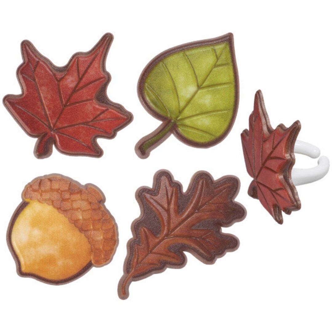 Thankful for Fall Cupcake Toppers - Etsy