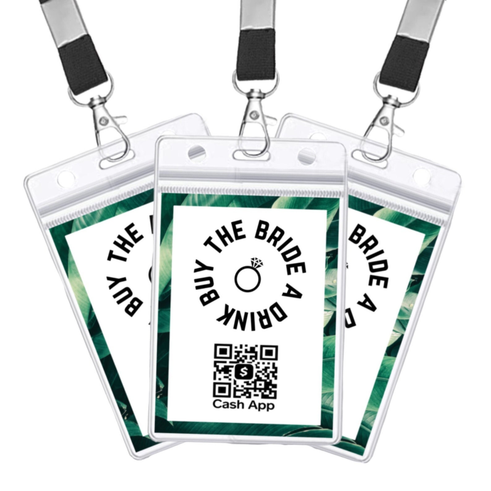 QR Code Lanyard Buy the Bride A Drink Venmo Lanyard - Etsy