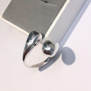 Art Deco Sterling Silver Ring, Unique Rings, Statement Silver Ring ...