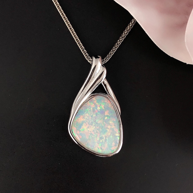 Opal Cabochon Pendants - Etsy