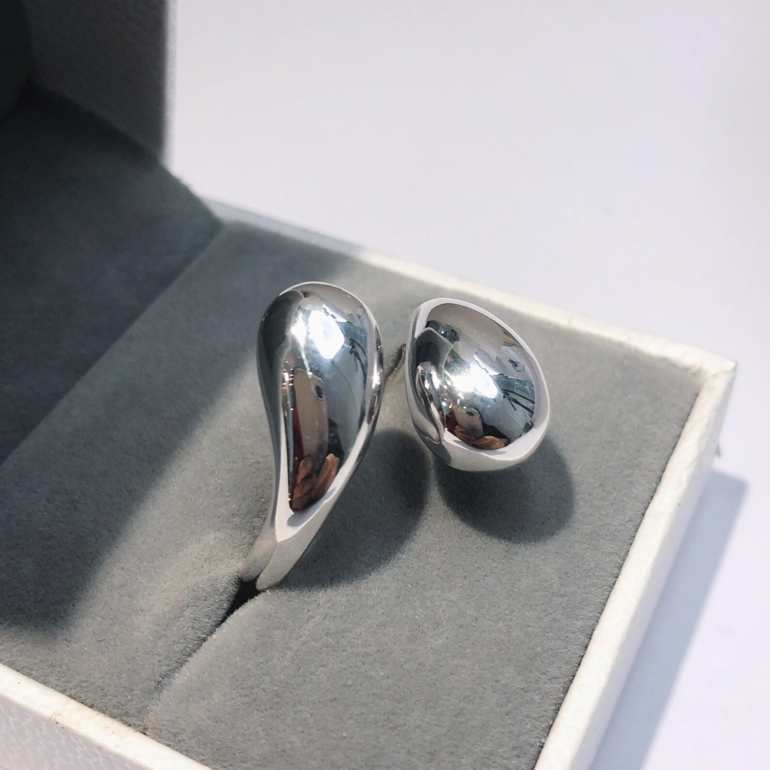 Art Deco Sterling Silver Ring, Unique Rings, Statement Silver Ring ...